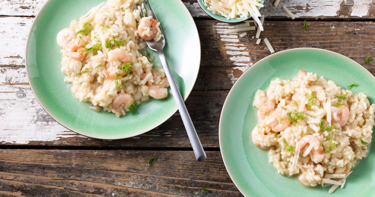 Venkelrisotto met garnalen | madewithnestle.be